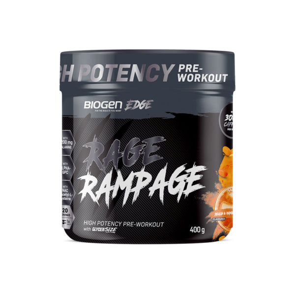 Biogen Rage Rampage Pre-Workout – Kratos Empire