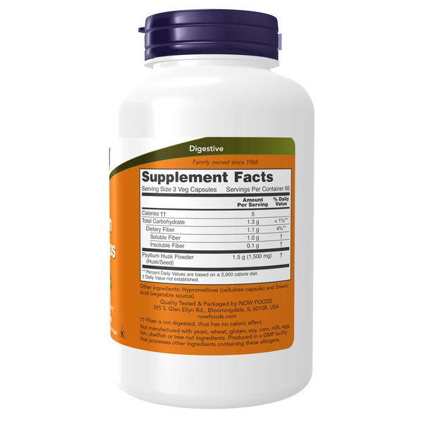 NOW Foods Psyllium Husk 500mg – Kratos Empire
