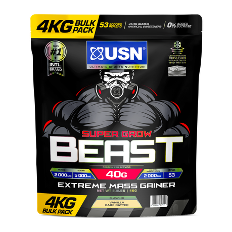 USN Super Grow Beast Mass Gainer – Kratos Empire